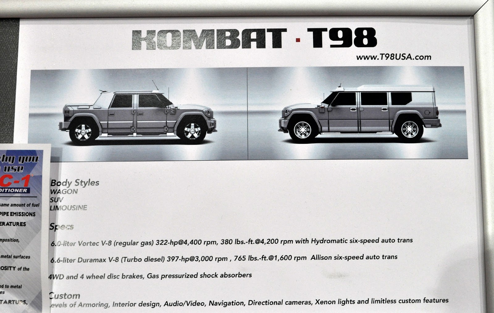 Karsoo: A company seems to think there is a market for luxury armored ...