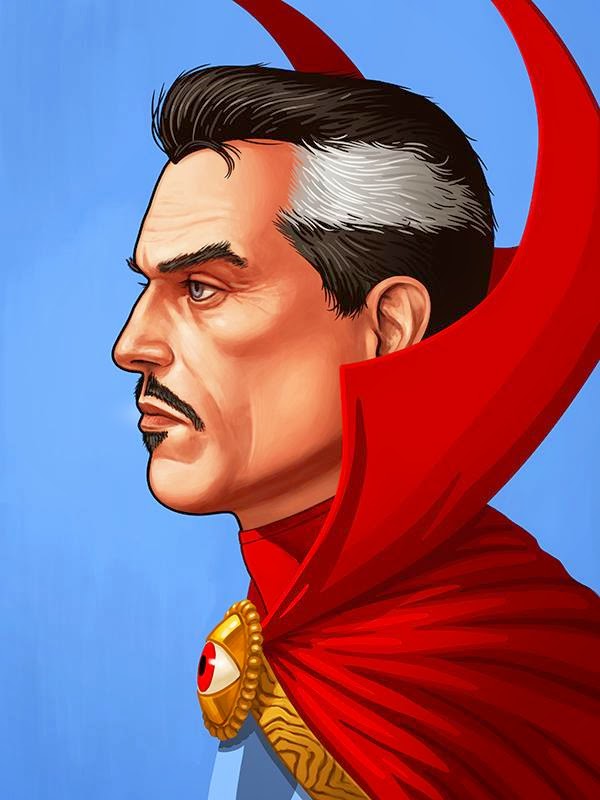 Fashion and Action: Mike Mitchell's Marvelous Marvel Portraits for ...