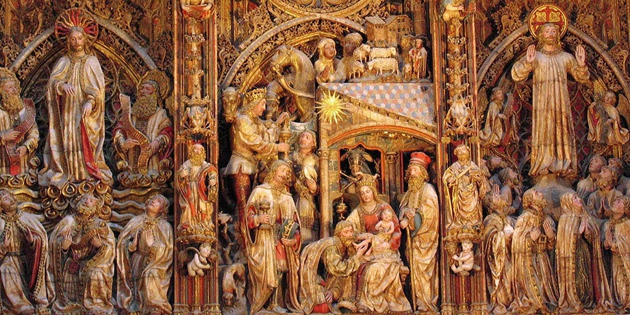 es Zaragoza: Retablo del Altar Mayor de La Seo de Zaragoza