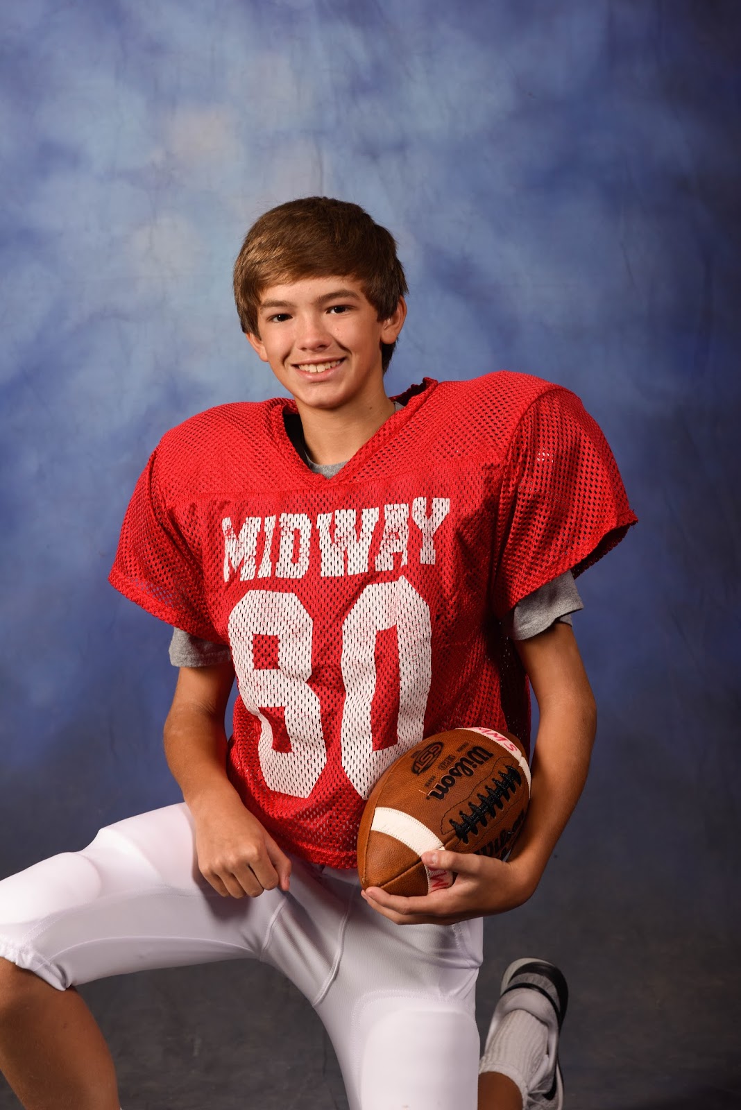 Trendy Mindy and Her Loves...: Walker's 7th Grade Football Pictures