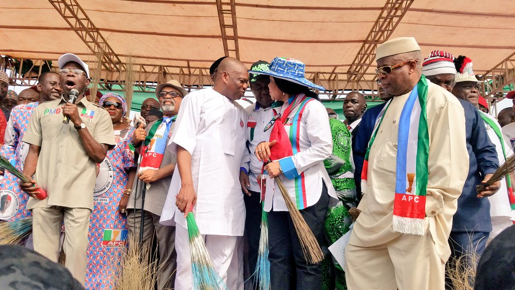 Photos from the APC Campaign flag-off in Abia state