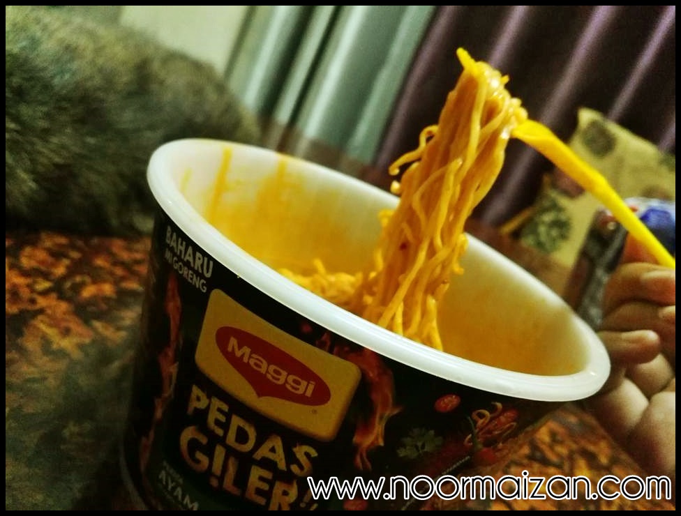 Betul ke MAGGI Pedas Giler tu pedas giler?