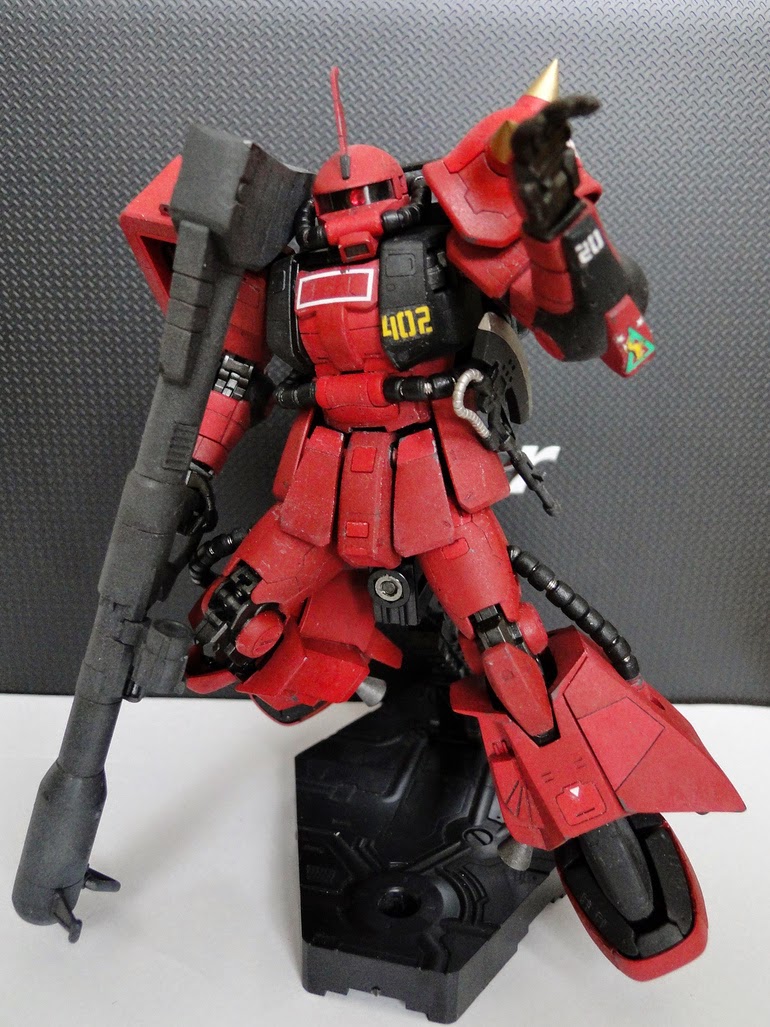 RG x HG 1/144 Johnny Ridden's High Mobility Zaku II - Custom Build