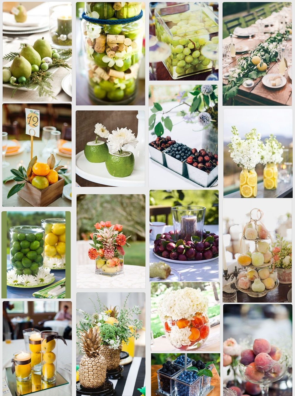Summer Fruit Centerpieces | Oh to Be a Muse