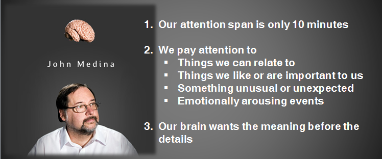 'All About Presentations' by Jazz Factory: Brain Rules for Presenters ...