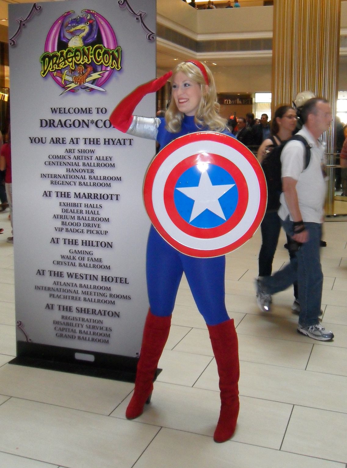 Cosplay Champions: Female Captain America
