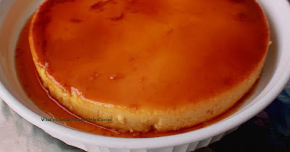 Caramel Banana Flan | What's Cookin' Italian Style Cuisine