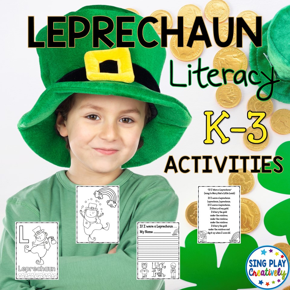Leprechaun Facts and Fun Literacy Activities - Sing Play Create