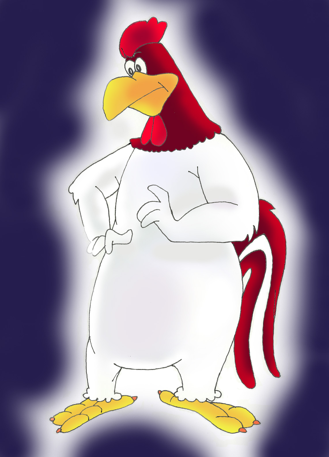 Frikaditas Gaditanas: Dibujos de los cartoons del Gallo Claudio