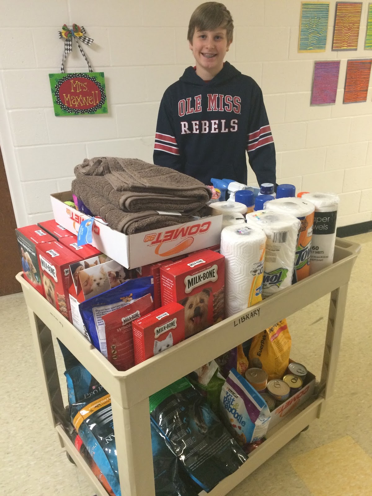 DeSoto Central Middle School Beta Club: February 2016