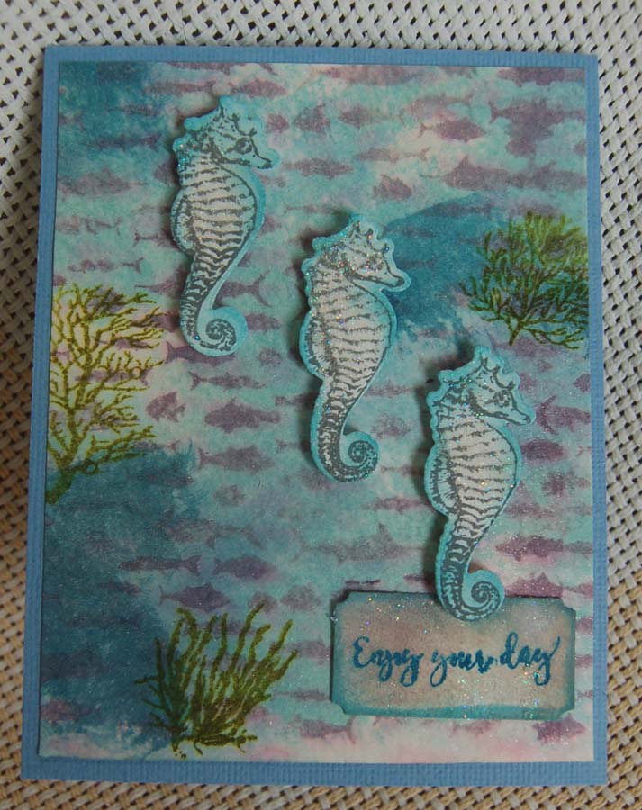 Lynn's Craft Blog: Under the Sea Pop-Up Card