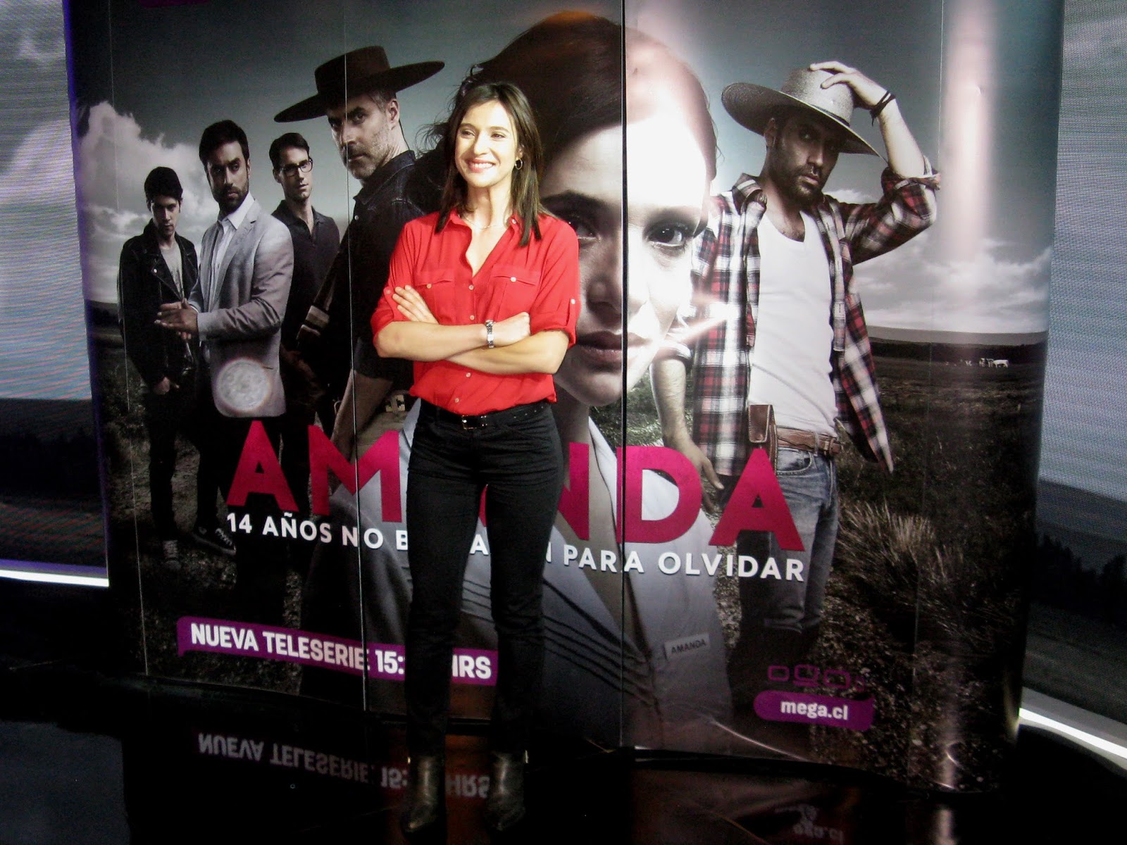 teleseries chilenas: ASÍ FUE EL LANZAMIENTO DE "AMANDA"