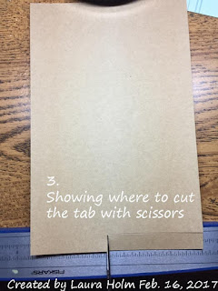 Holmade Laura: File Folder Card Tutorial