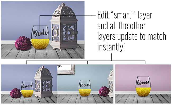 Trick to Glitter Wine Glass Mock Ups in Silhouette Studio (Free Mock Up ...