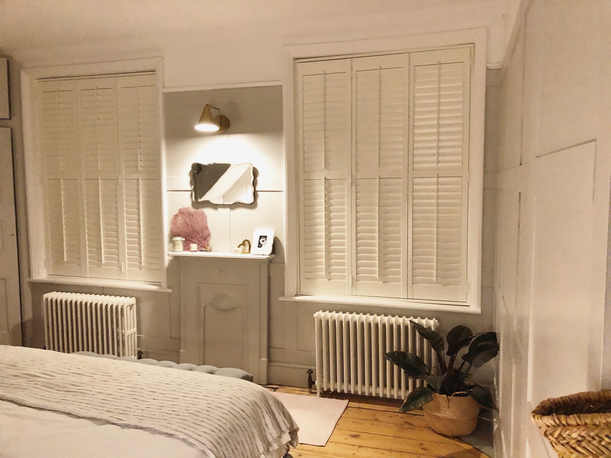 Interiors // Fitting Shutters in our Bedroom with the California ...