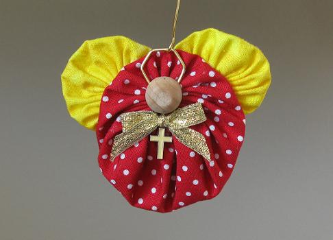Miss Abigail's Hope Chest: A Peek Inside - Yo-Yo Angel Ornament