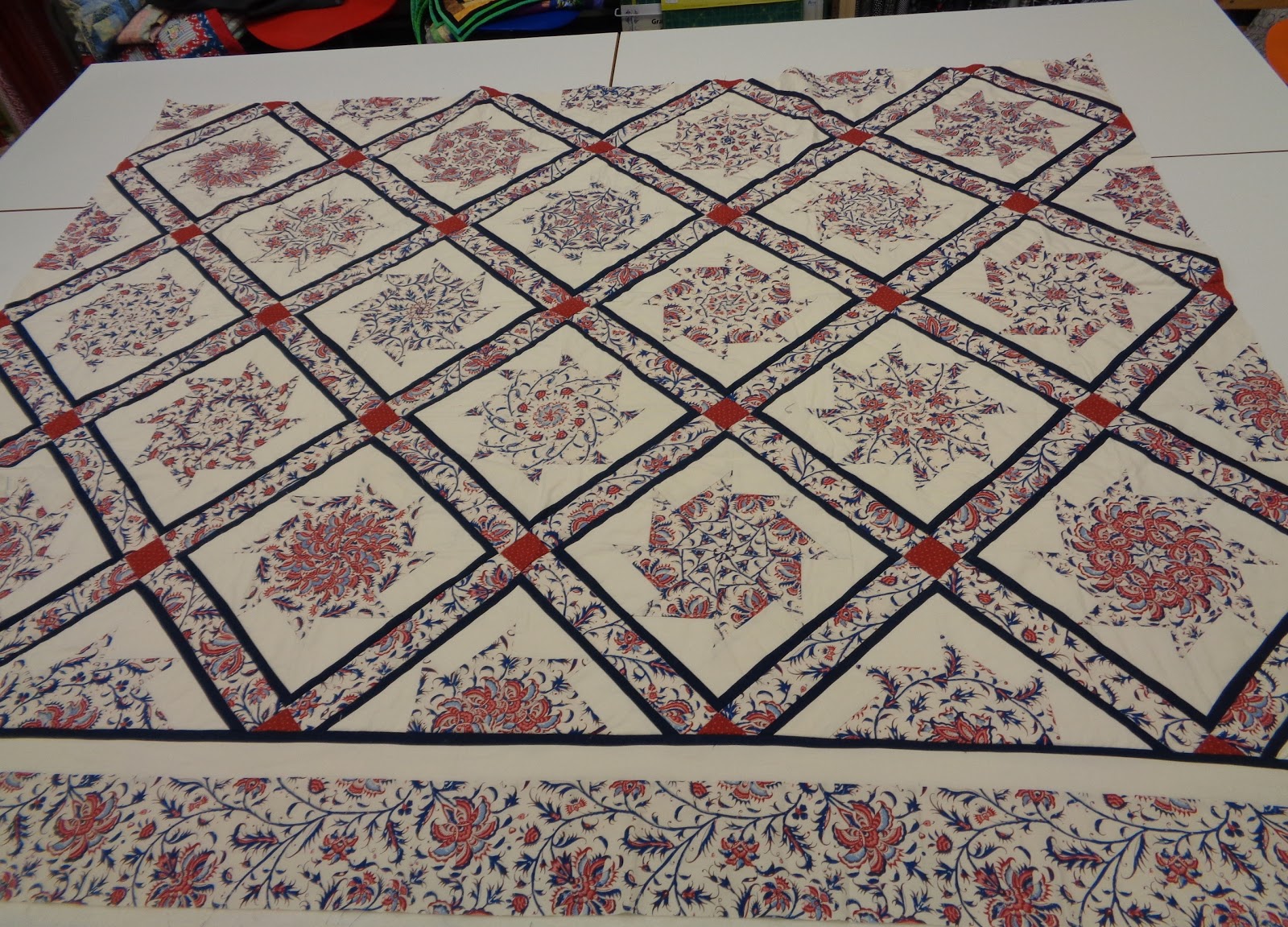 Angie Quilts: Stack-n-Whack Kaleidoscope