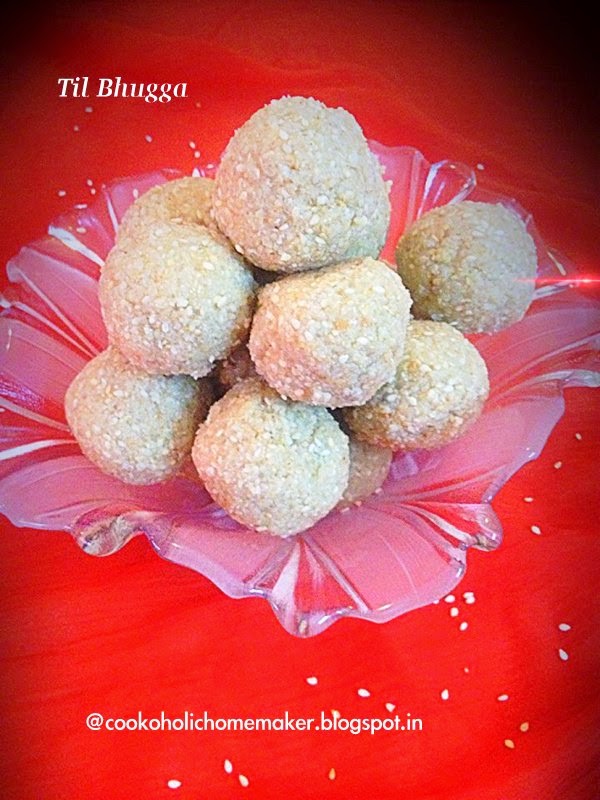 Let's Cook!: Til Bhugga/ Til Mava Ladoo