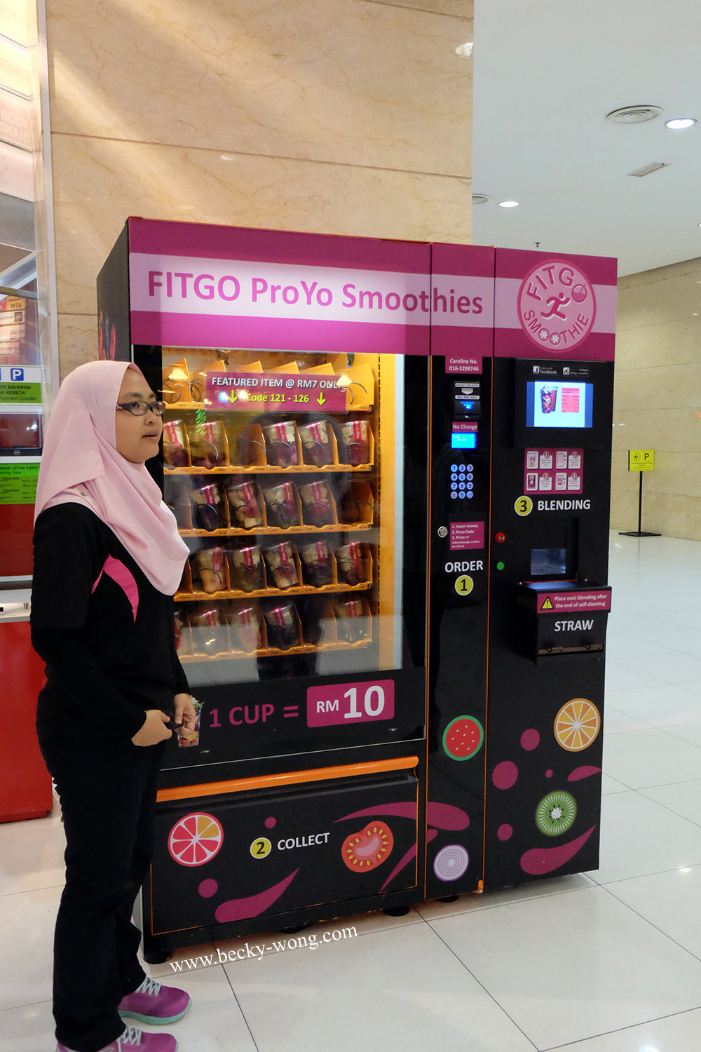 Fitgo Smoothies: Healthy Smoothie On the Go under 1 Minute | Becky-Wong