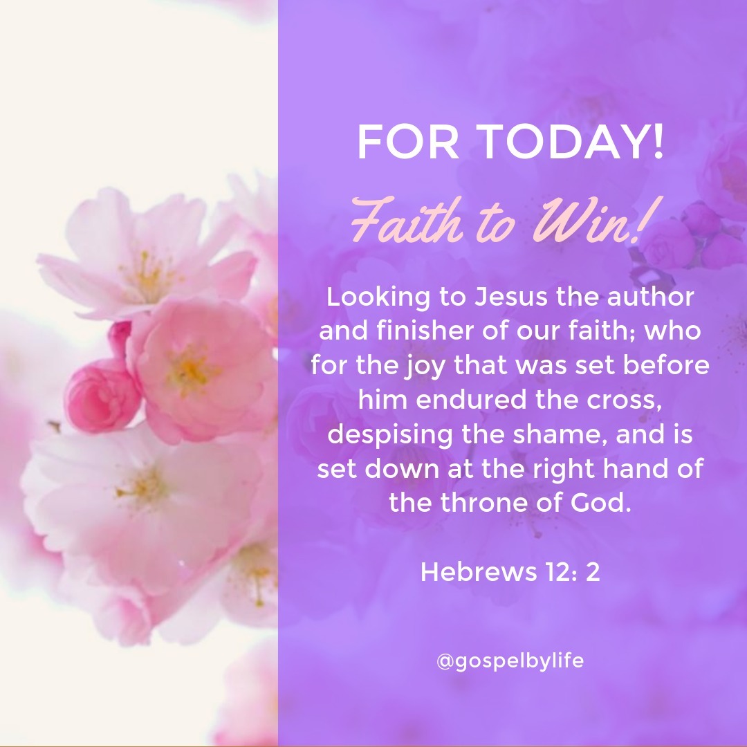 Biblical Image of Faith to Win - gospelbylife