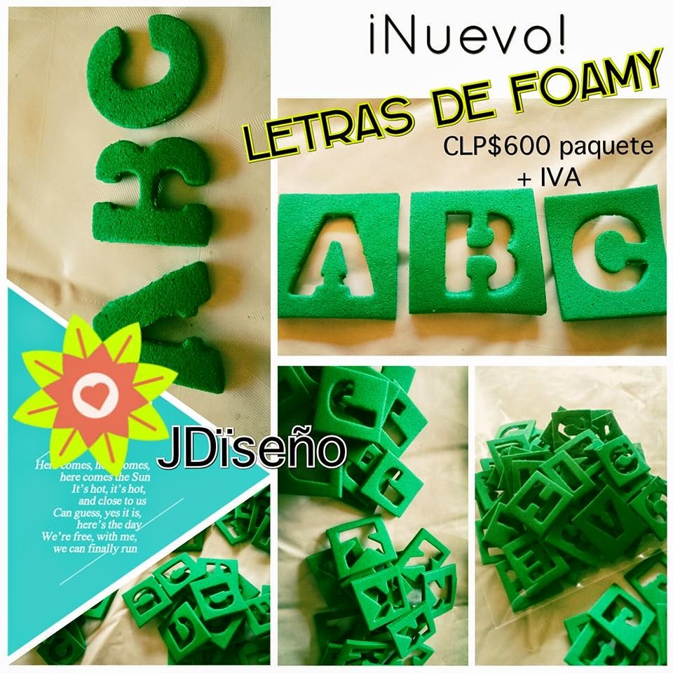 JDïseño: Letras de Foamy!