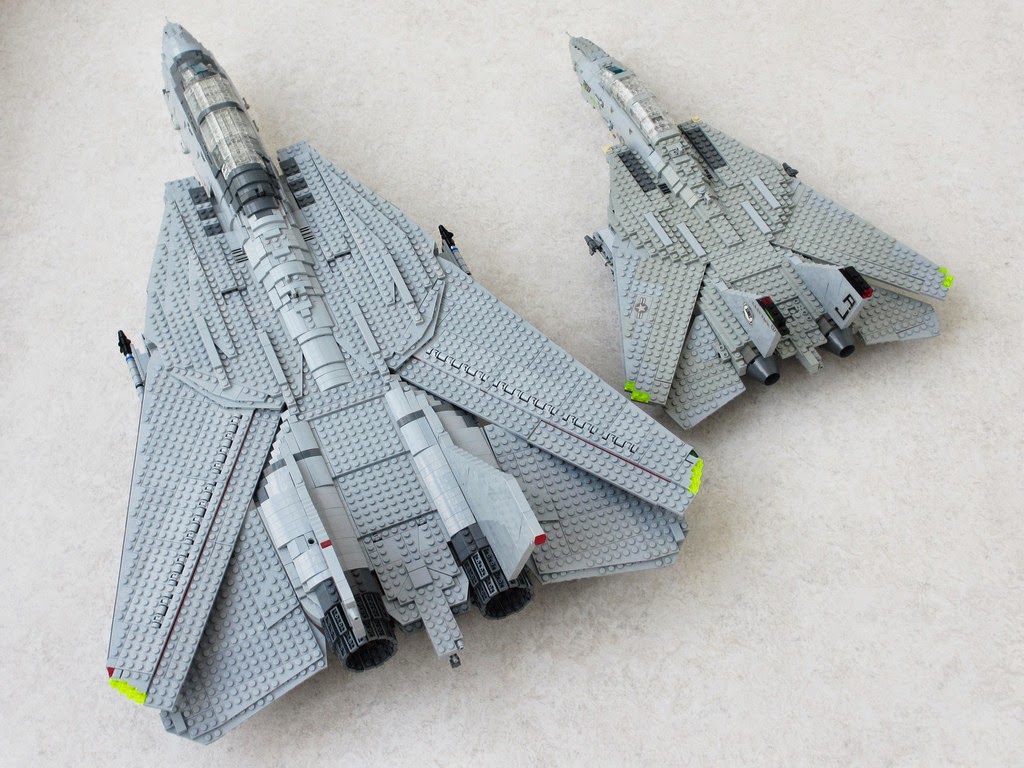 LEGOs® Brasil: F-14 Tomcat do filme Top Gun