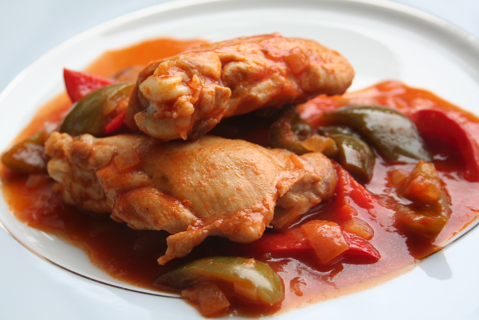 Fais péter la recette !: Poulet basquaise