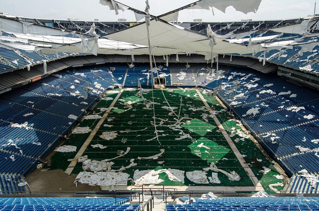 Deserted Places: Inside the abandoned Silverdome