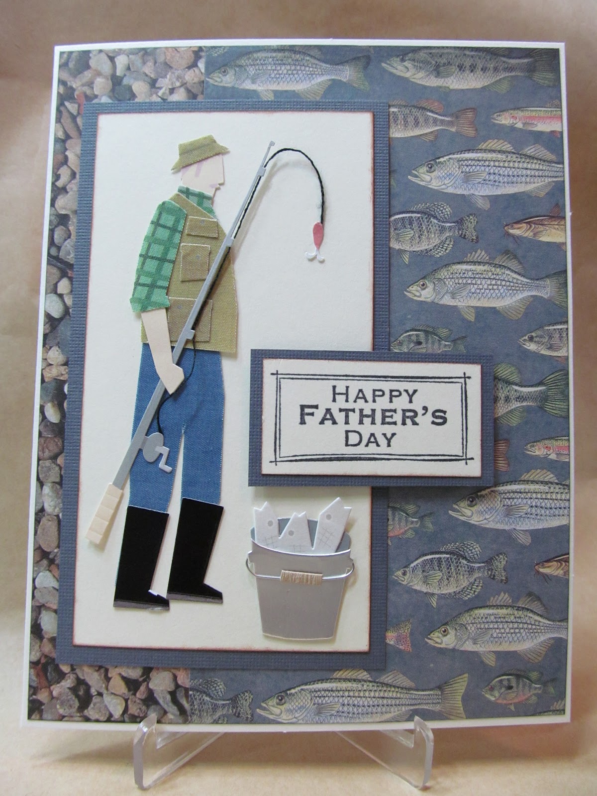 Savvy Handmade Cards: Fishing Father's Day Card