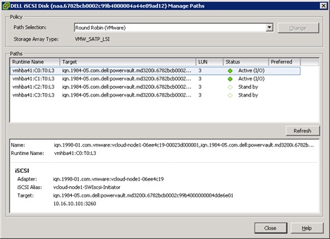 VMware - iSCSI configurations: vSphere iSCSI configuration in vSphere 4 ...