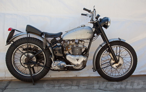 GeekBobber: Fonzie's Triumph For Sale