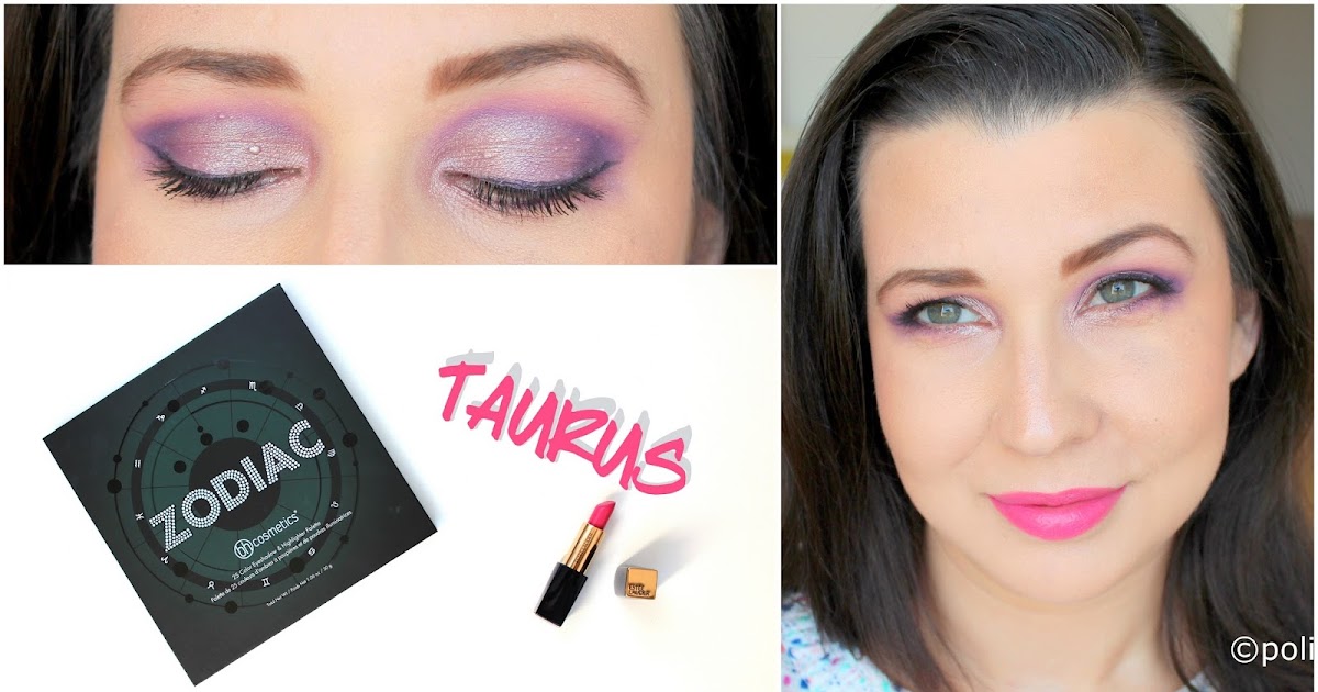 Makeup │ Pink and Purple Cut Crease for the Sign of Taurus[Zodiac ...
