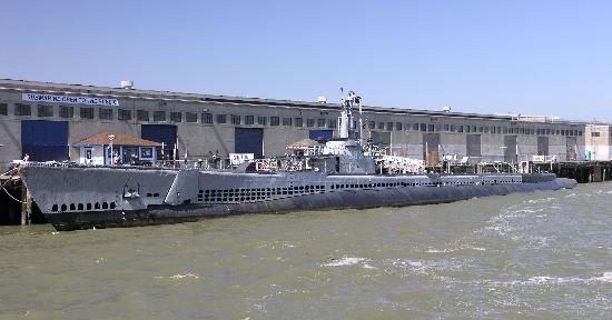 San Francisco Pier 39 SS 383 Submarine