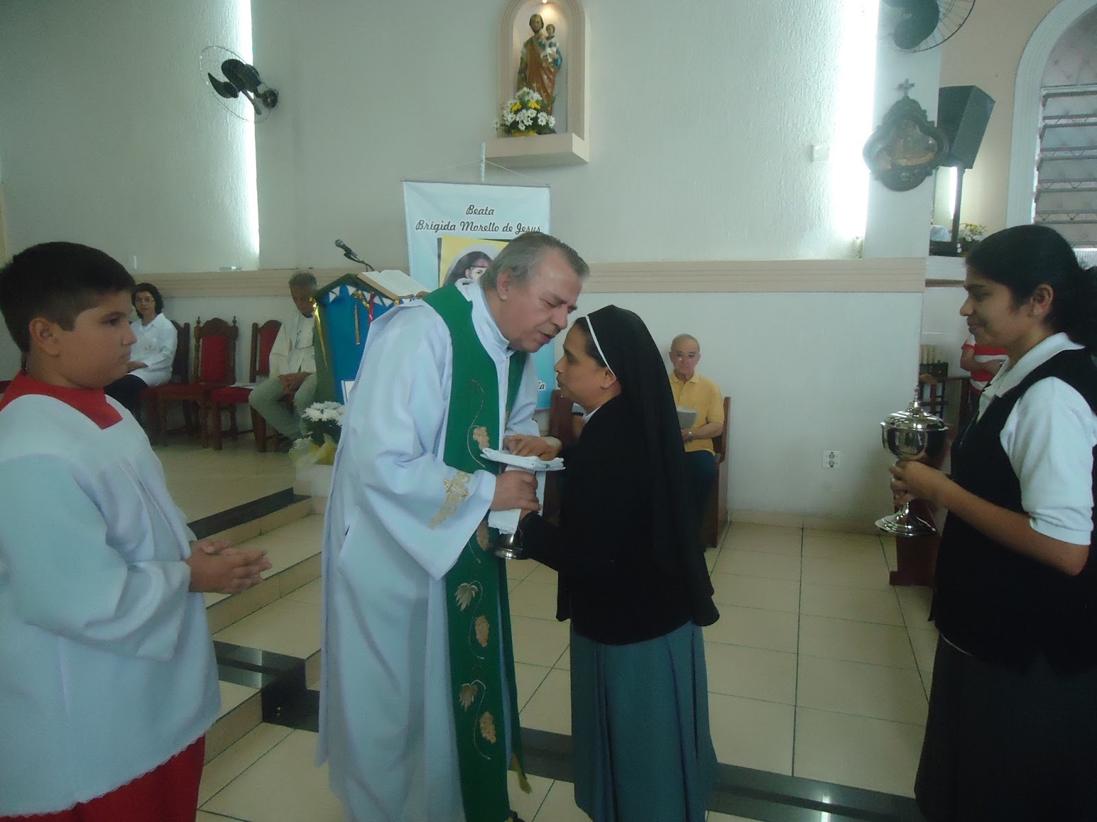 Reitoria Nossa Senhora do Amparo: Homenagem à Beata Brígida Morello de ...