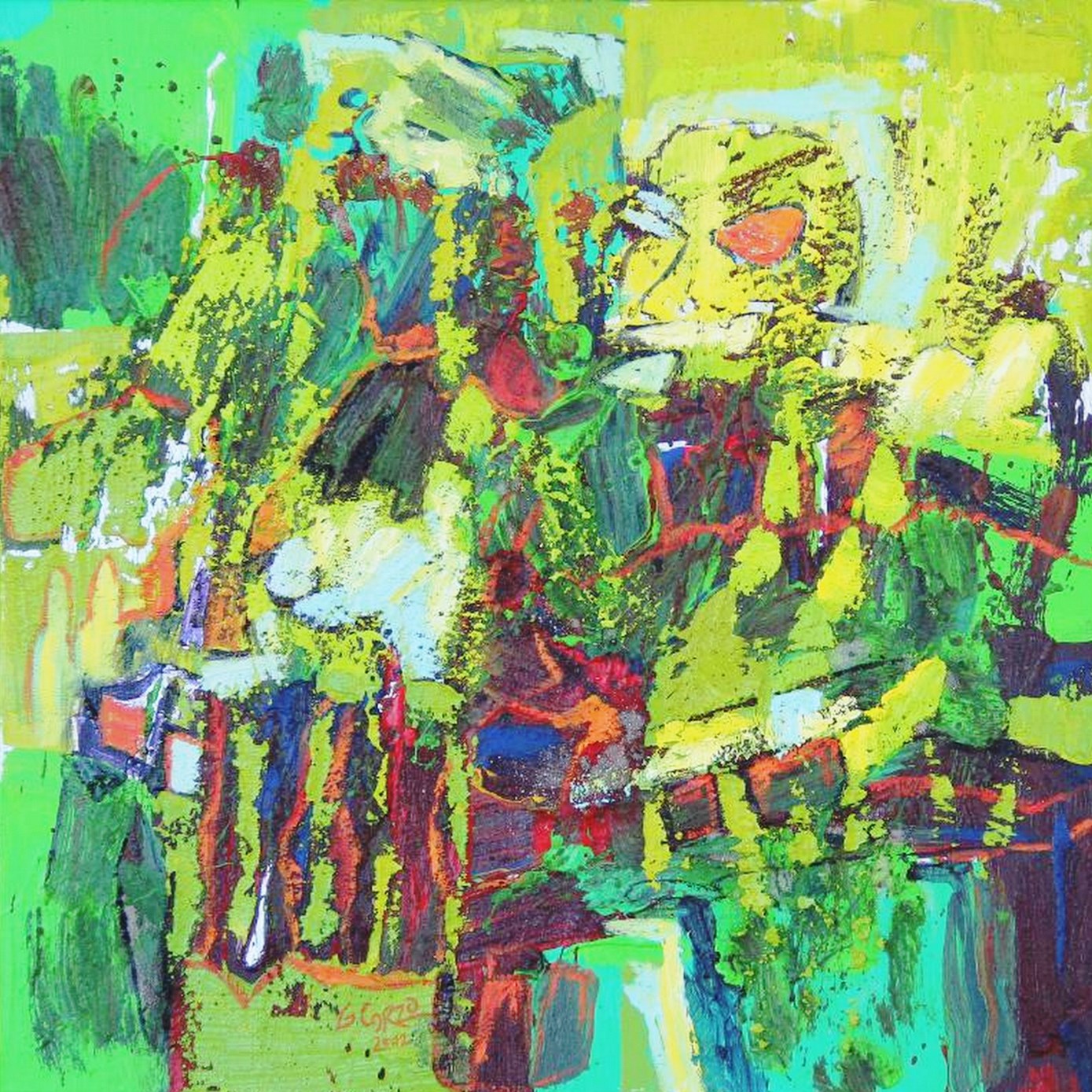 El arte es su máxima expresión : Cuadros Modernos Abstractos al Óleo ...