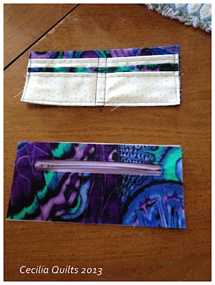 On the Frame with CeciliaQuilts: Diva Wallet