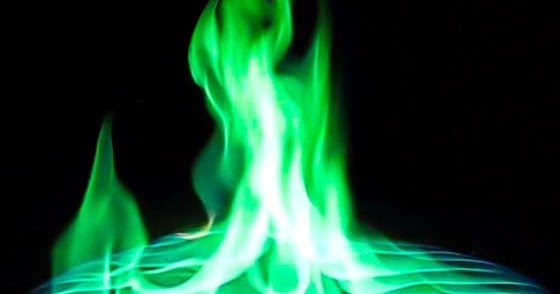 Oráculo de Clio: 21-COMO FAZER FOGO VERDE?