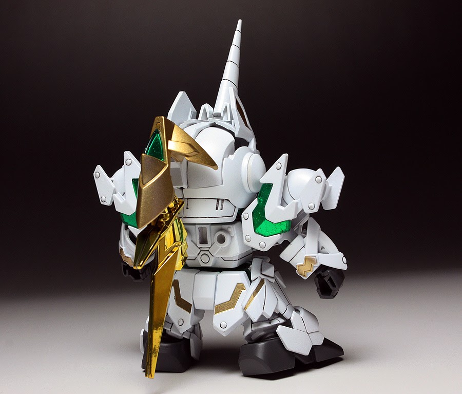 GUNDAM GUY: SD BB LEGEND Knight Unicorn Gundam - Painted Build