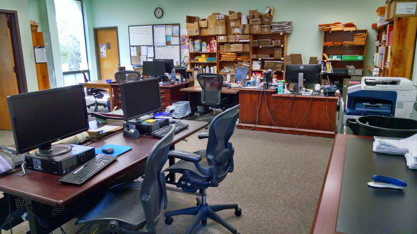 Branches and Rain: Reference Workroom, Then and Now