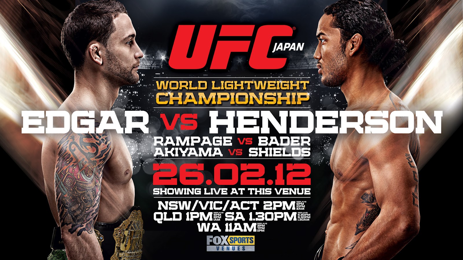 The Pinoy Fighter: On Tap: UFC Return to Japan