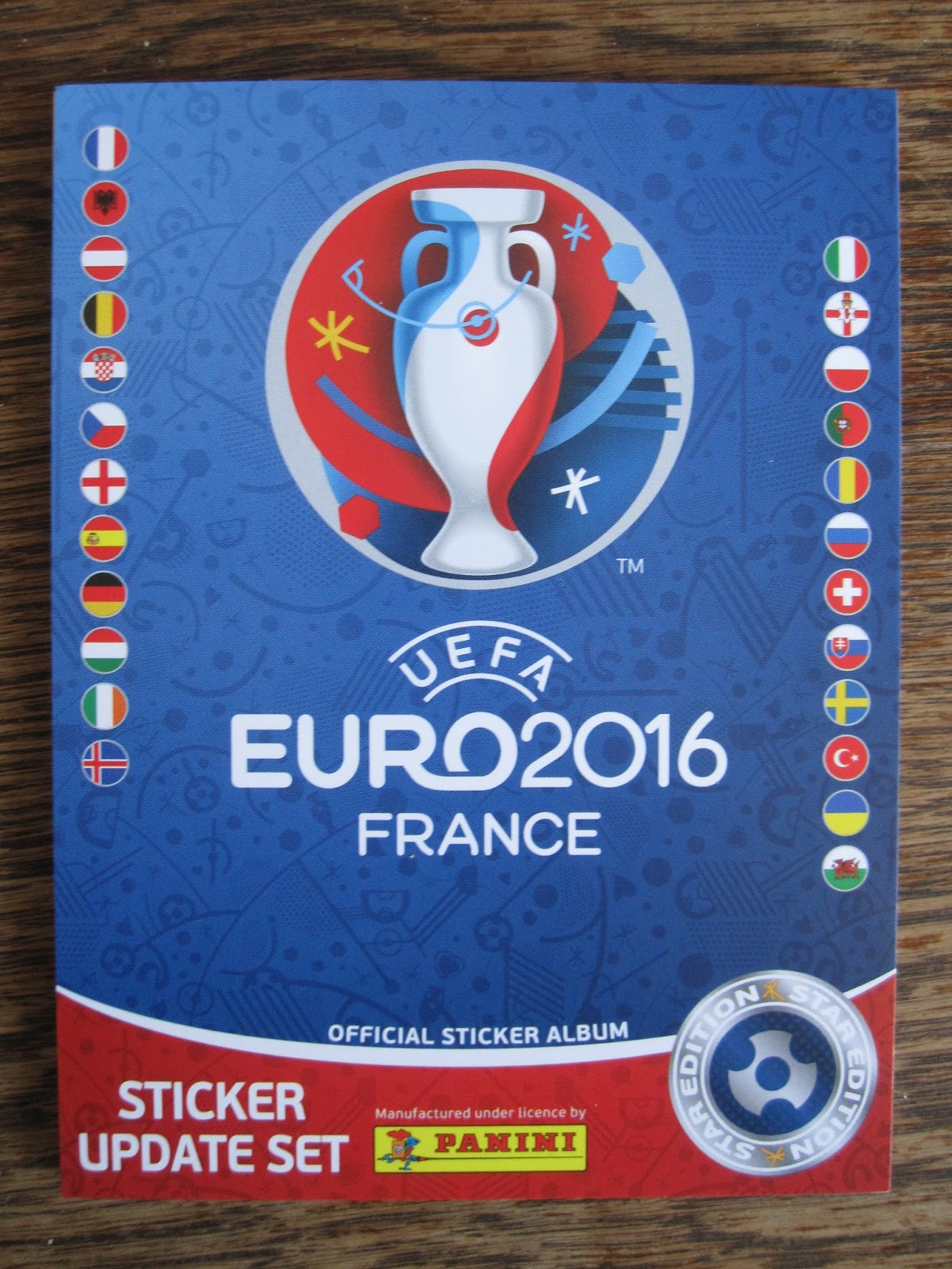 Only Good Stickers: Panini Euro 2016 - Hardcover album - Star Edition