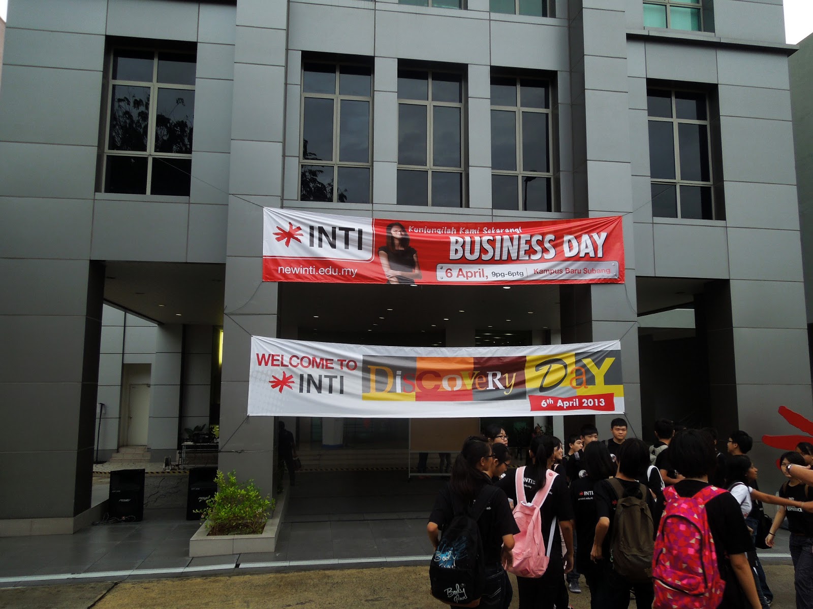 Anne Collins †: Discovery Day @ INTI College Subang Jaya