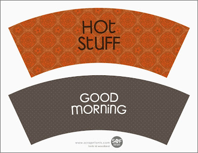 Fontaholic: FREEBIE FRIDAY: Coffee Sleeve Printable