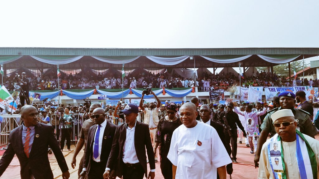 Photos from the APC Campaign flag-off in Abia state