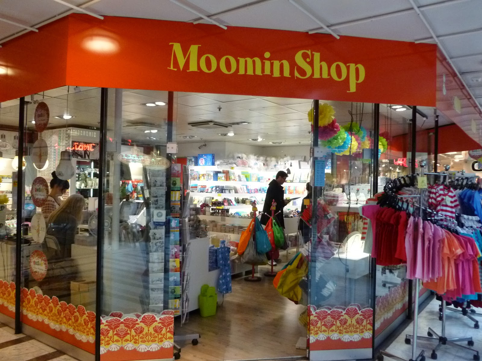 Photo-ops: Moomins: Moomin Shop - Helsinki, Finland