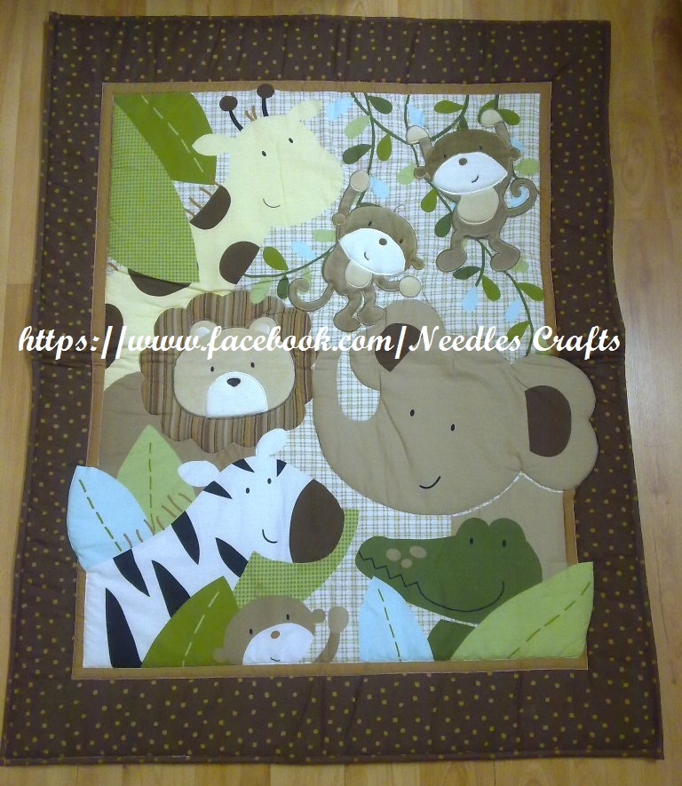 Needles Crafts: Applique Quilt