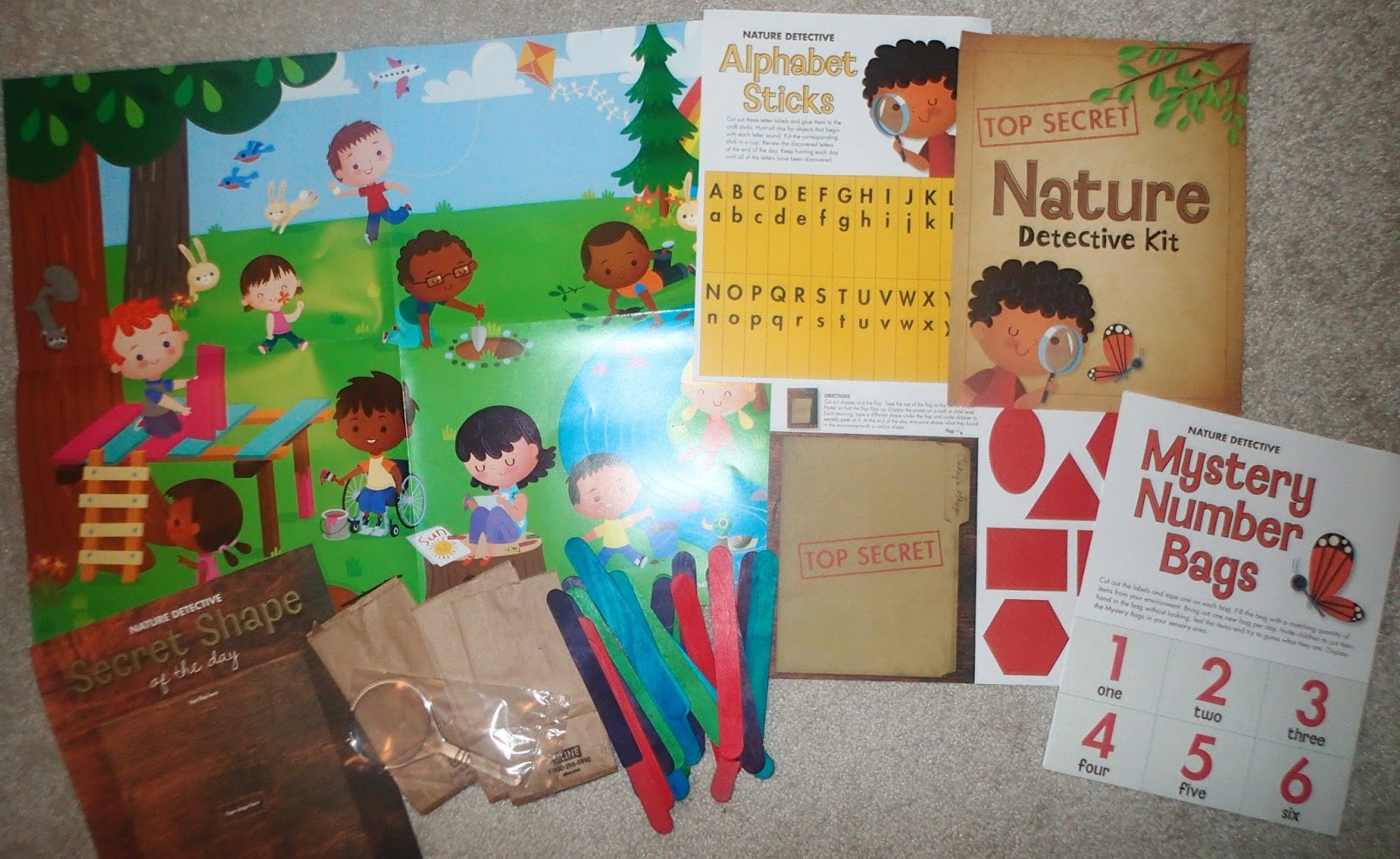 1 Day at Home: Nature Detectives, Learning with Themes