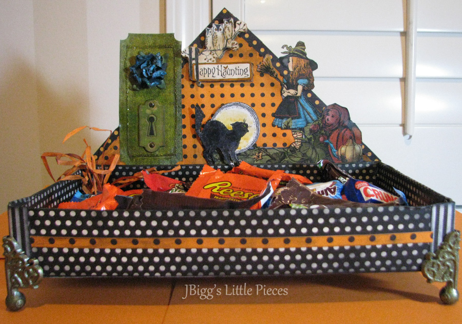 JBigg's Scrap Pieces: Halloween Candy Tray