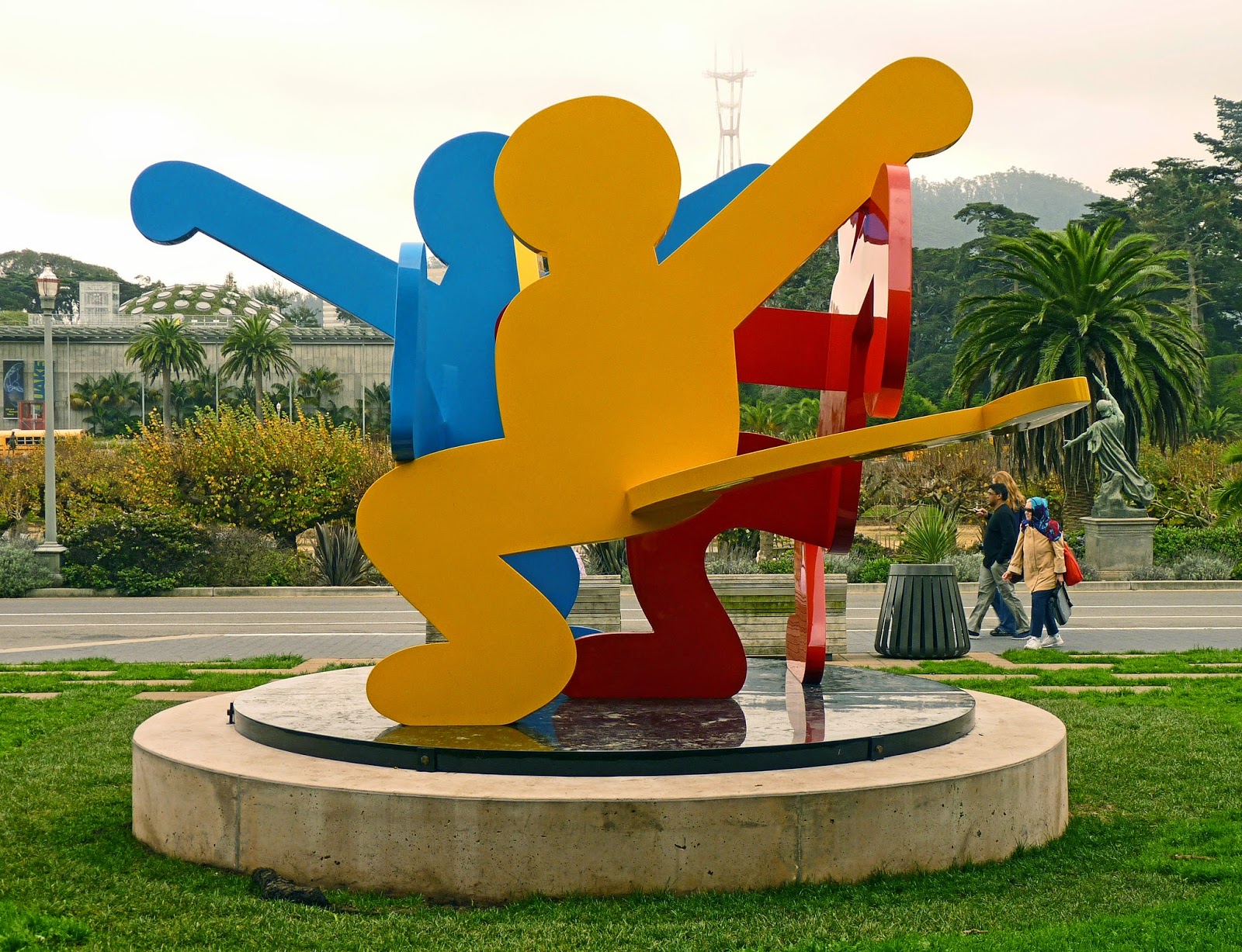 The Blue Elephant: Some Images from the Keith Haring Exhibit at the ...