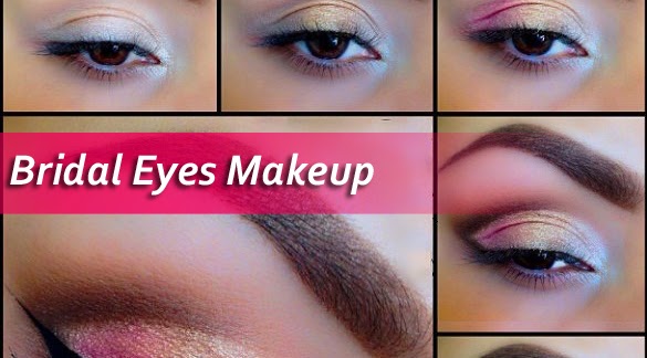 Beautiful Bridal Eyes Makeup Tutorial - 2015 New Looks | FashionForLife1